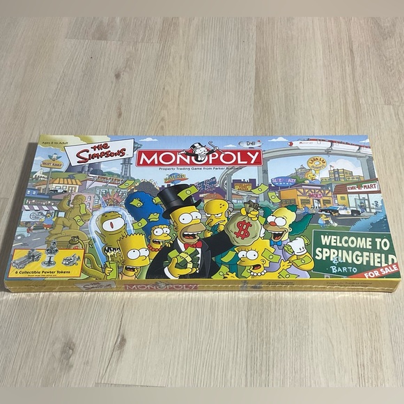 Toys | The Simpsons Monopoly | Poshmark